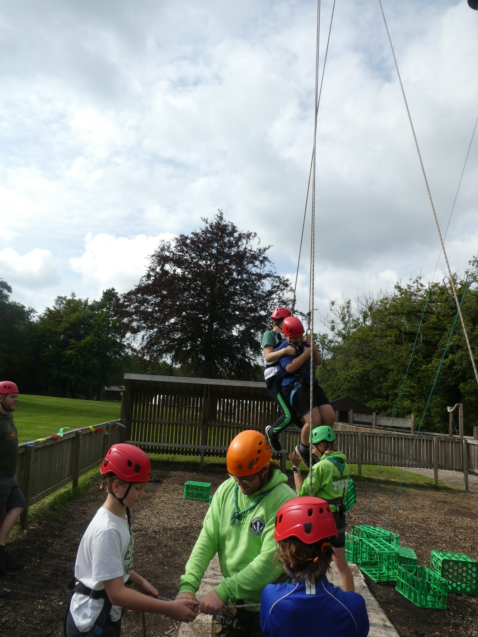 Residential trip to Waddecar Activity Centre - Calder Lodge School